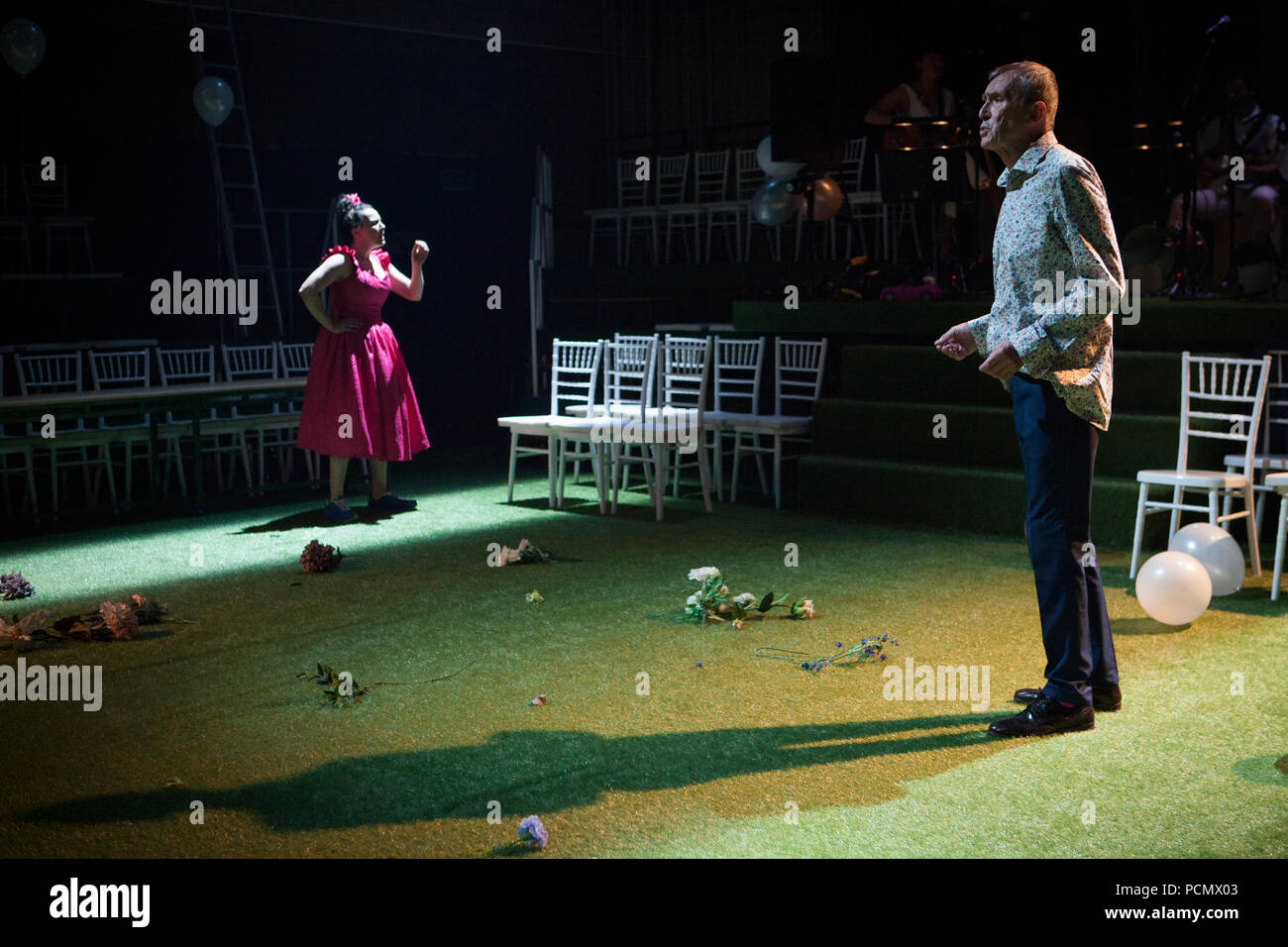 Edinburgh, Scotland. UK. 3 August 2018. Press Call Midsummer as part of ...