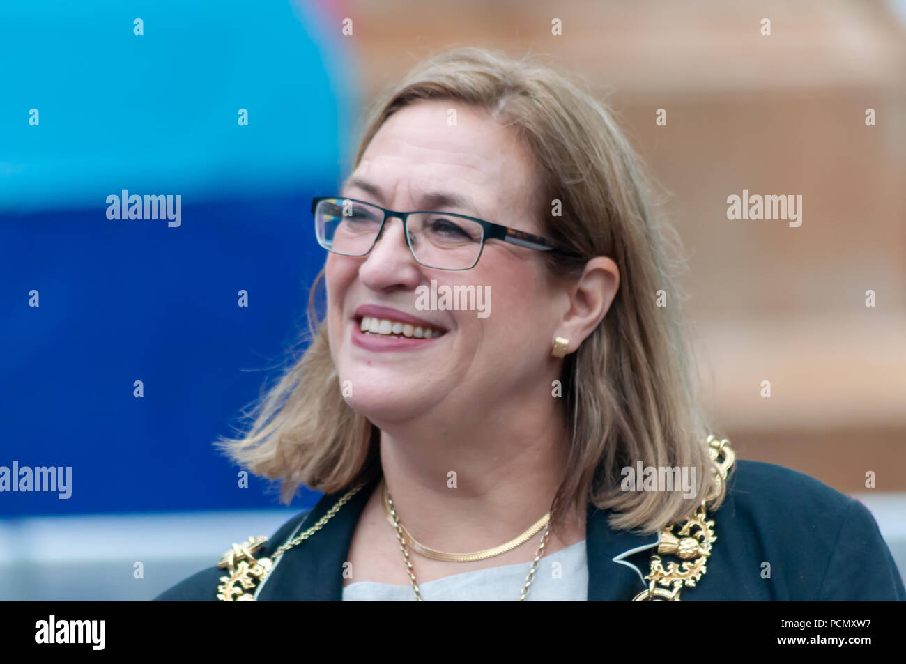 Glasgow, Scotland, UK. 3rd August, 2018. The Lord Provost Of Glasgow ...