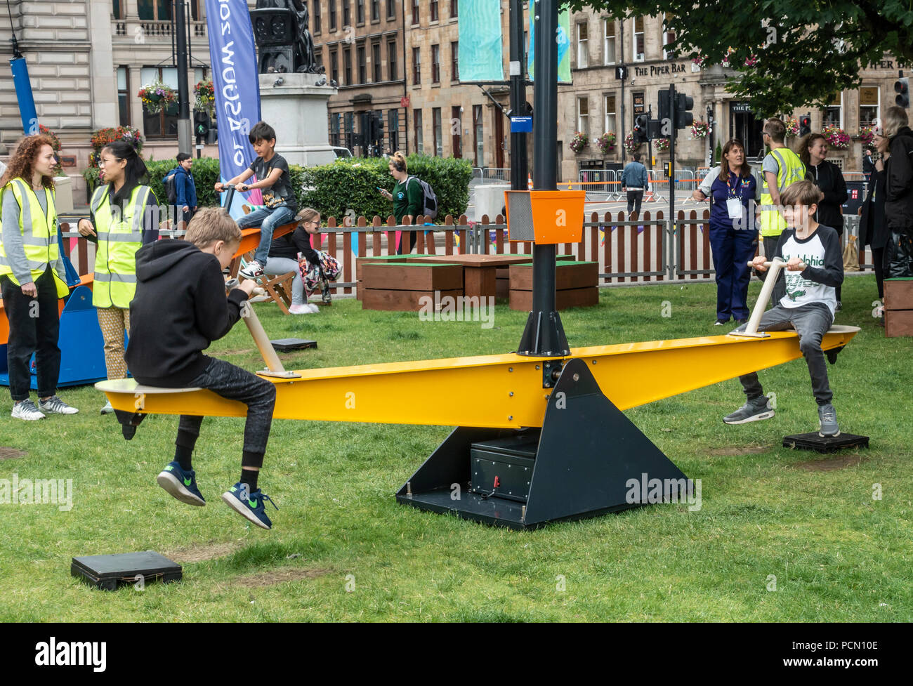 Interactive see saws hi-res stock photography and images - Alamy