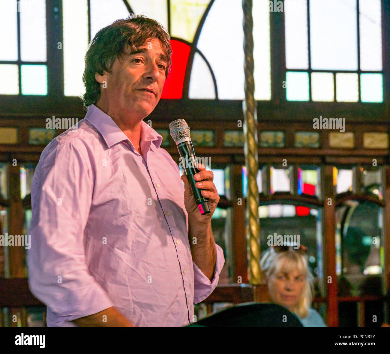 North Berwick, Scotland, UK. 3rd Aug 2018. Fringe by the Sea opens. It ...