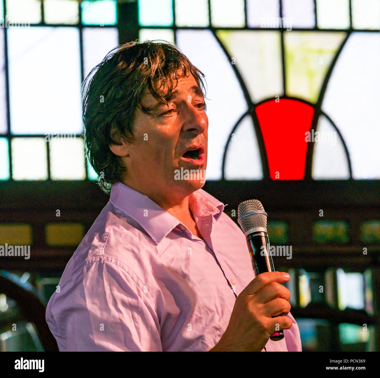 North Berwick, Scotland, UK. 3rd Aug 2018. Fringe by the Sea opens. It ...