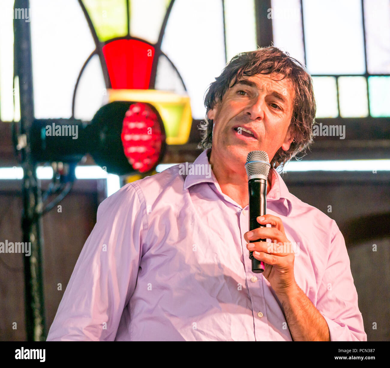 North Berwick, Scotland, UK. 3rd Aug 2018. Fringe by the Sea opens. It ...