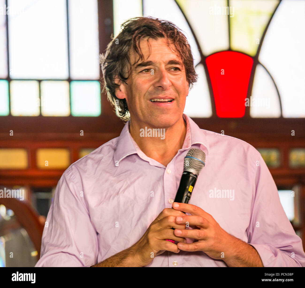 North Berwick, Scotland, UK. 3rd Aug 2018. Fringe by the Sea opens. It ...