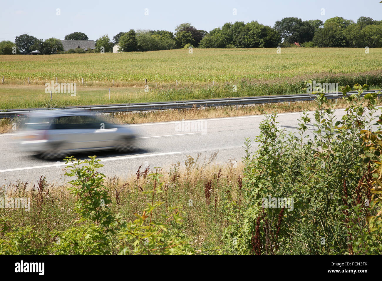 Driving in oncoming lane hi-res stock photography and images - Alamy