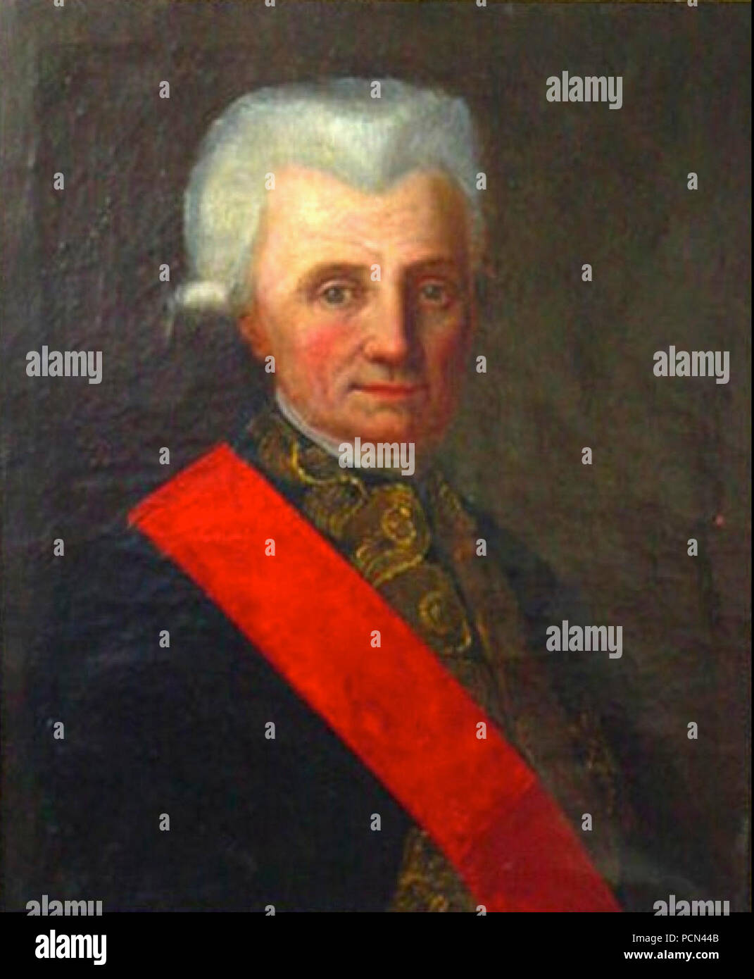 Alexis Charles de Magallon, comte de la Morlière (1707-1799 Stock Photo ...