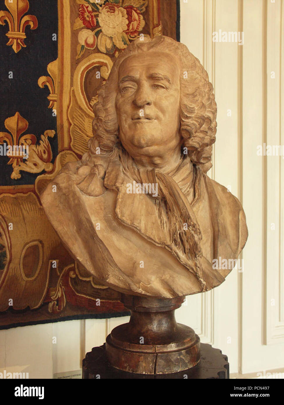 Alexis Piron by Jean-Jacques Caffieri Stock Photo - Alamy