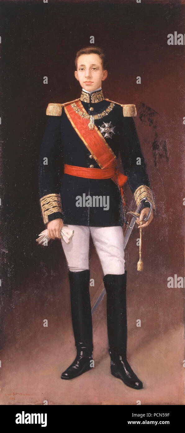 Vintage photo of alfonso xiii hi-res stock photography and images - Alamy