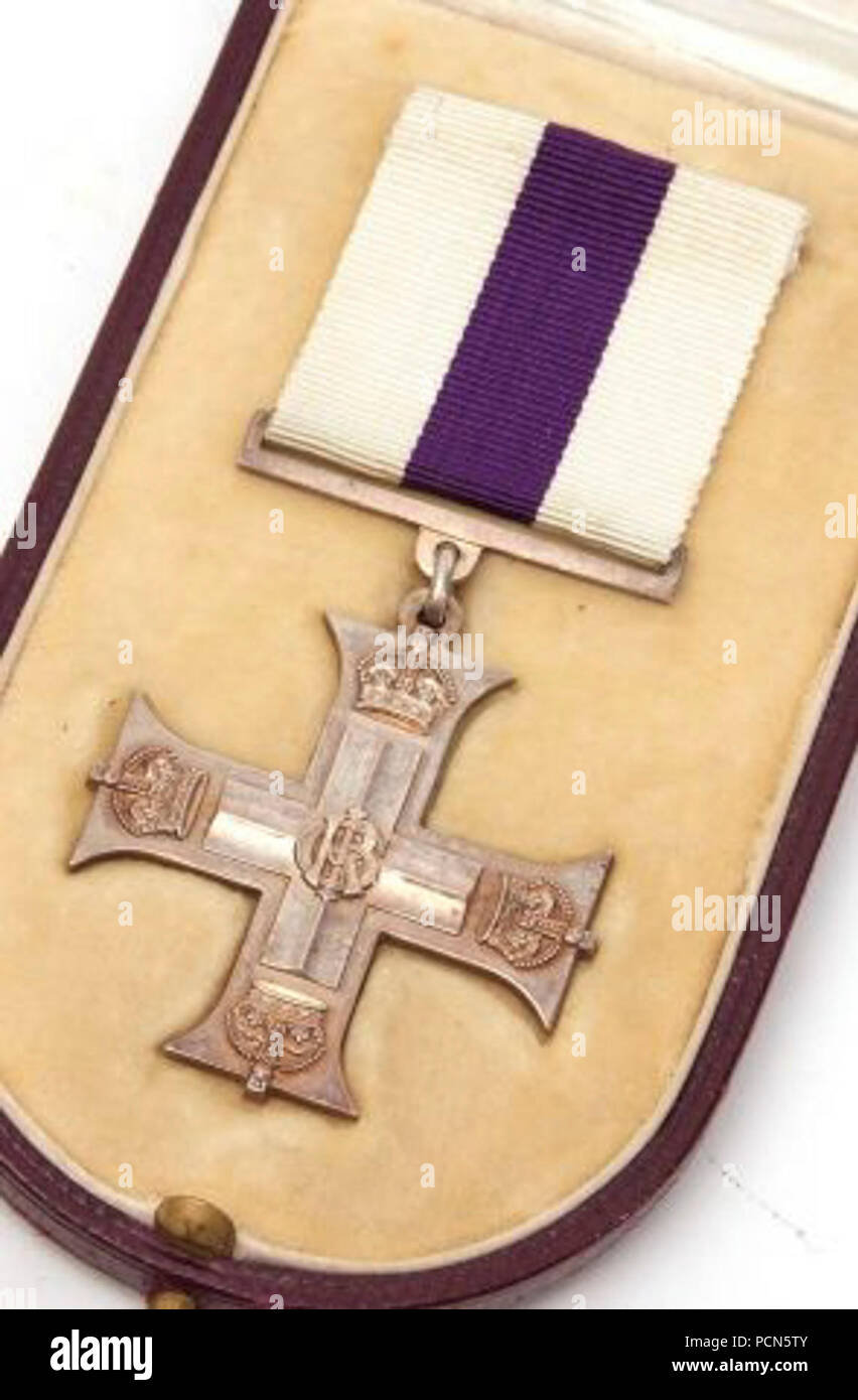 Alfred Boxall's Military Cross Stock Photo - Alamy