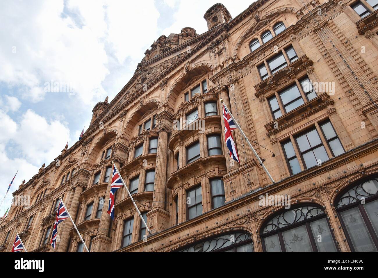 Harrods Iconic Department Store, South Kensington, City of Westminster ...
