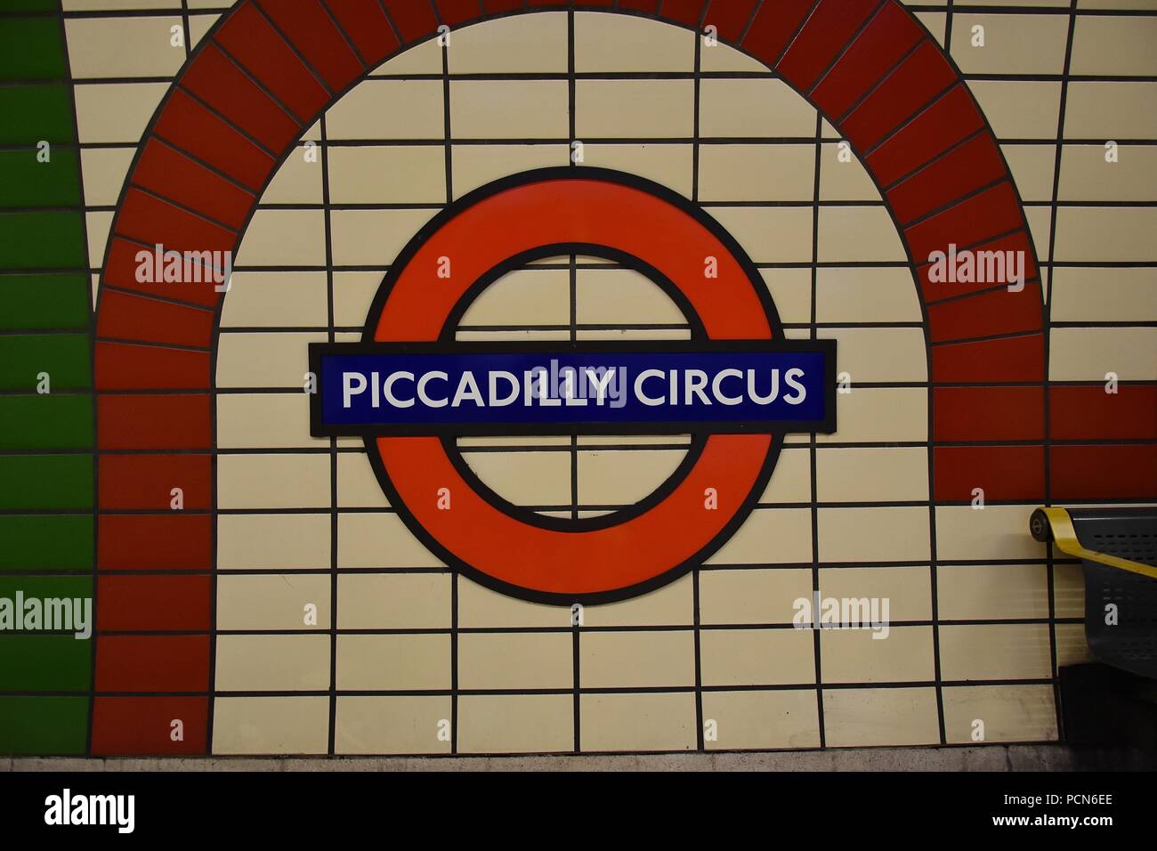 The London Underground Subway Transportation System, London, UK Stock ...