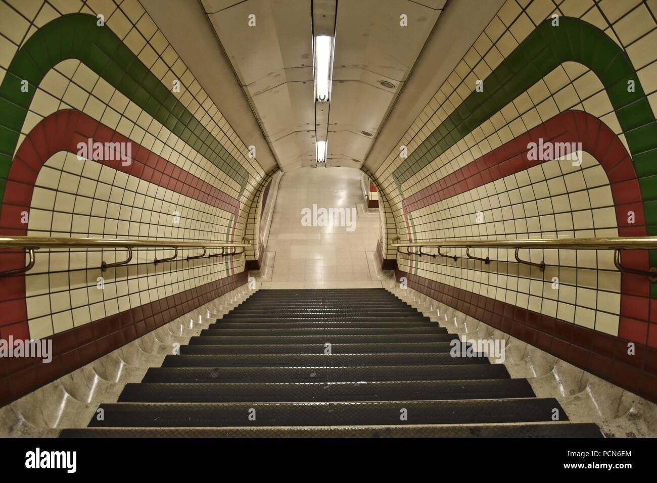 The London Underground Subway Transportation System, London, UK Stock ...