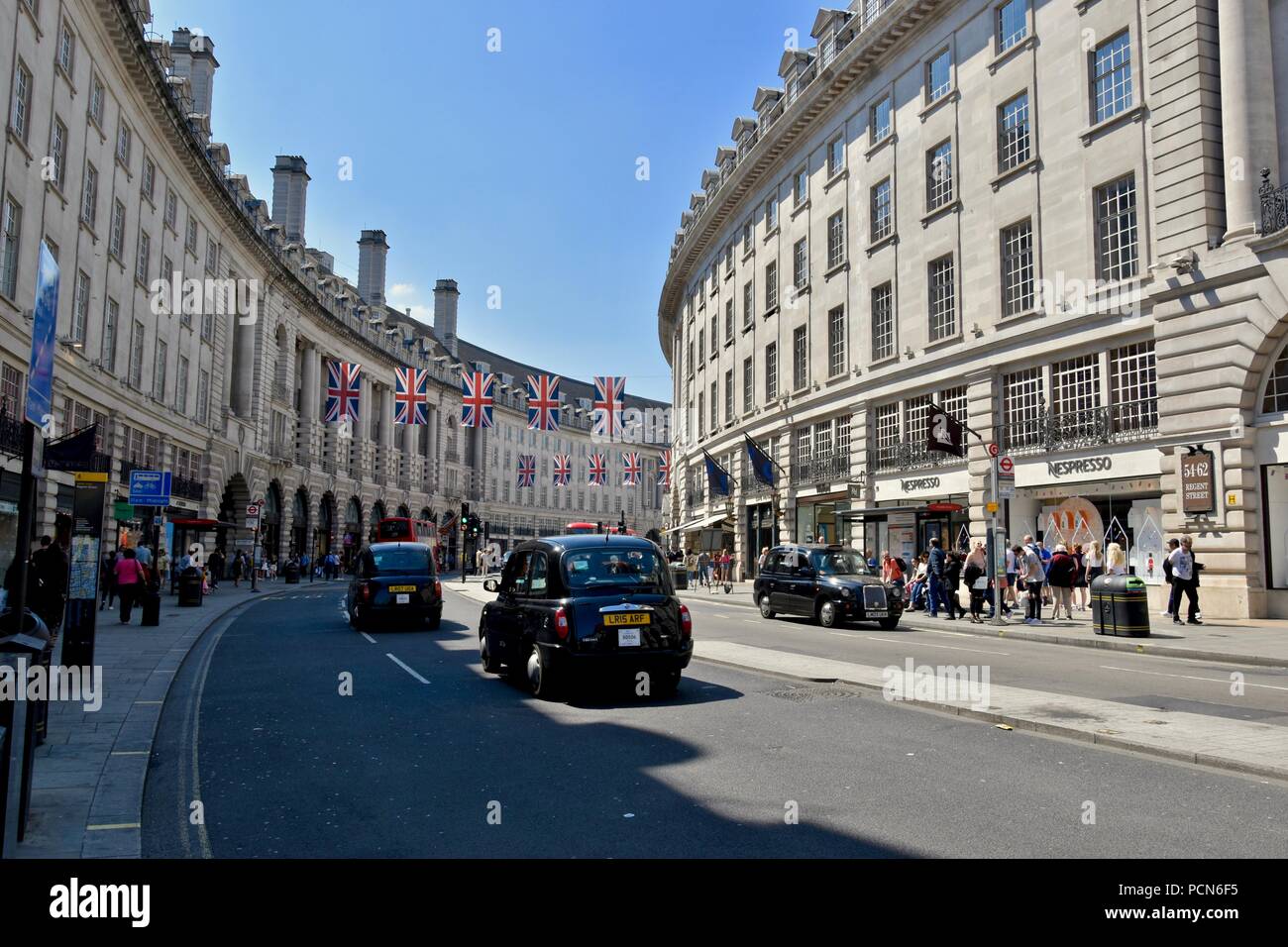 The Union Flag of the United Kingdom in London, UK Stock Photo - Alamy