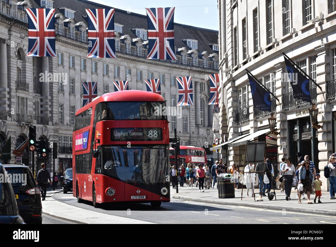 The iconic London Red Double Decker Bus by Transport for London, London ...