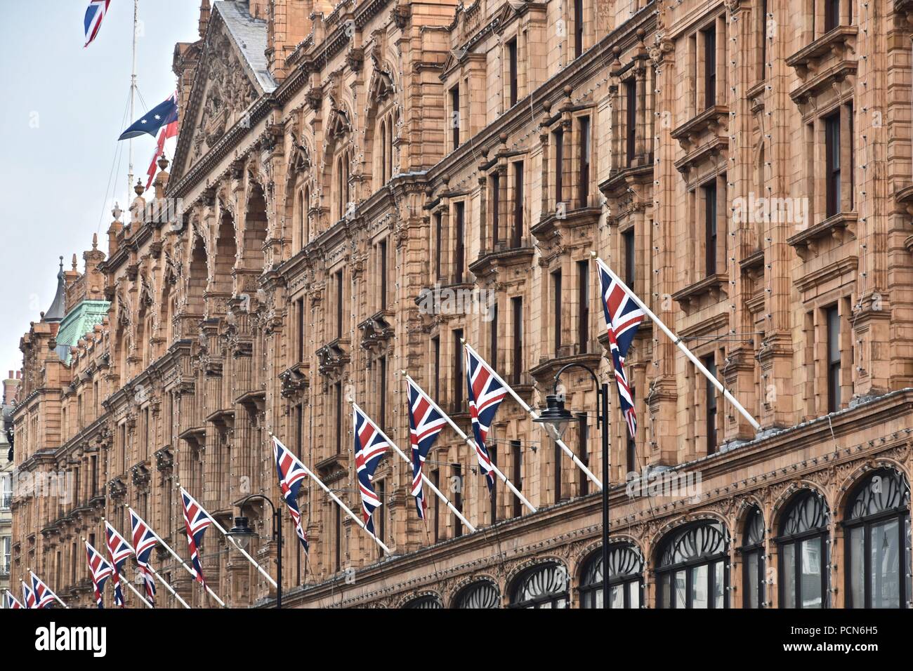 The Union Flag of the United Kingdom in London, UK Stock Photo - Alamy