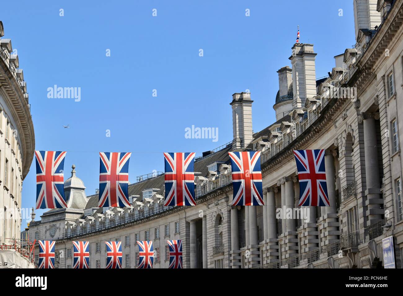 The Union Flag of the United Kingdom in London, UK Stock Photo - Alamy