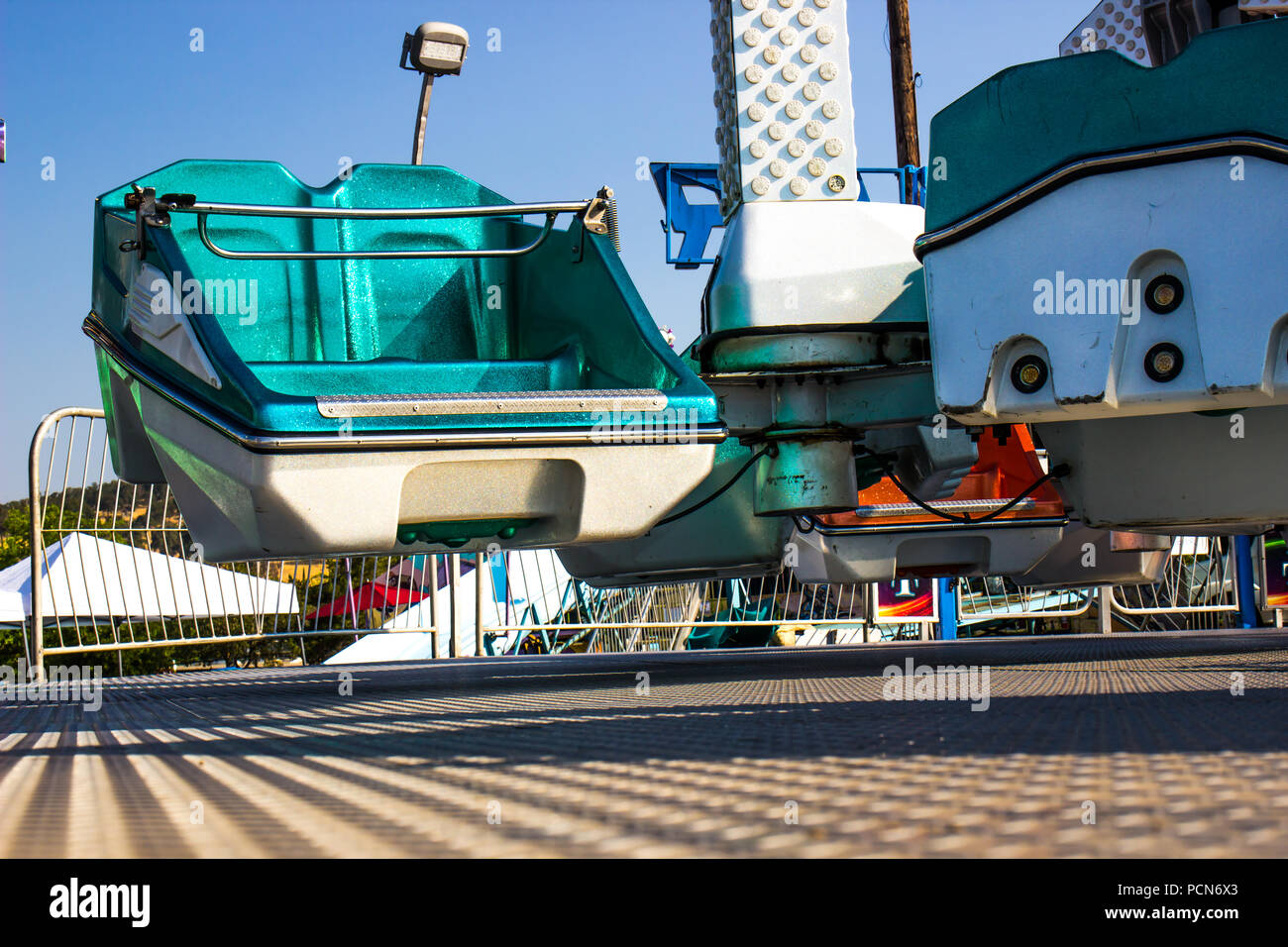 Close Up Of Carnival Ride Stock Photo - Alamy