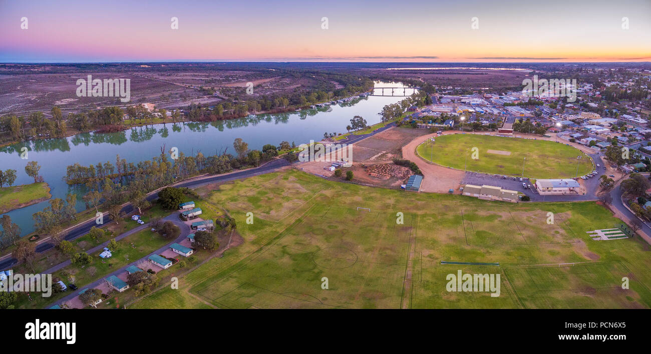 Aerial view of the oval hi-res stock photography and images - Alamy