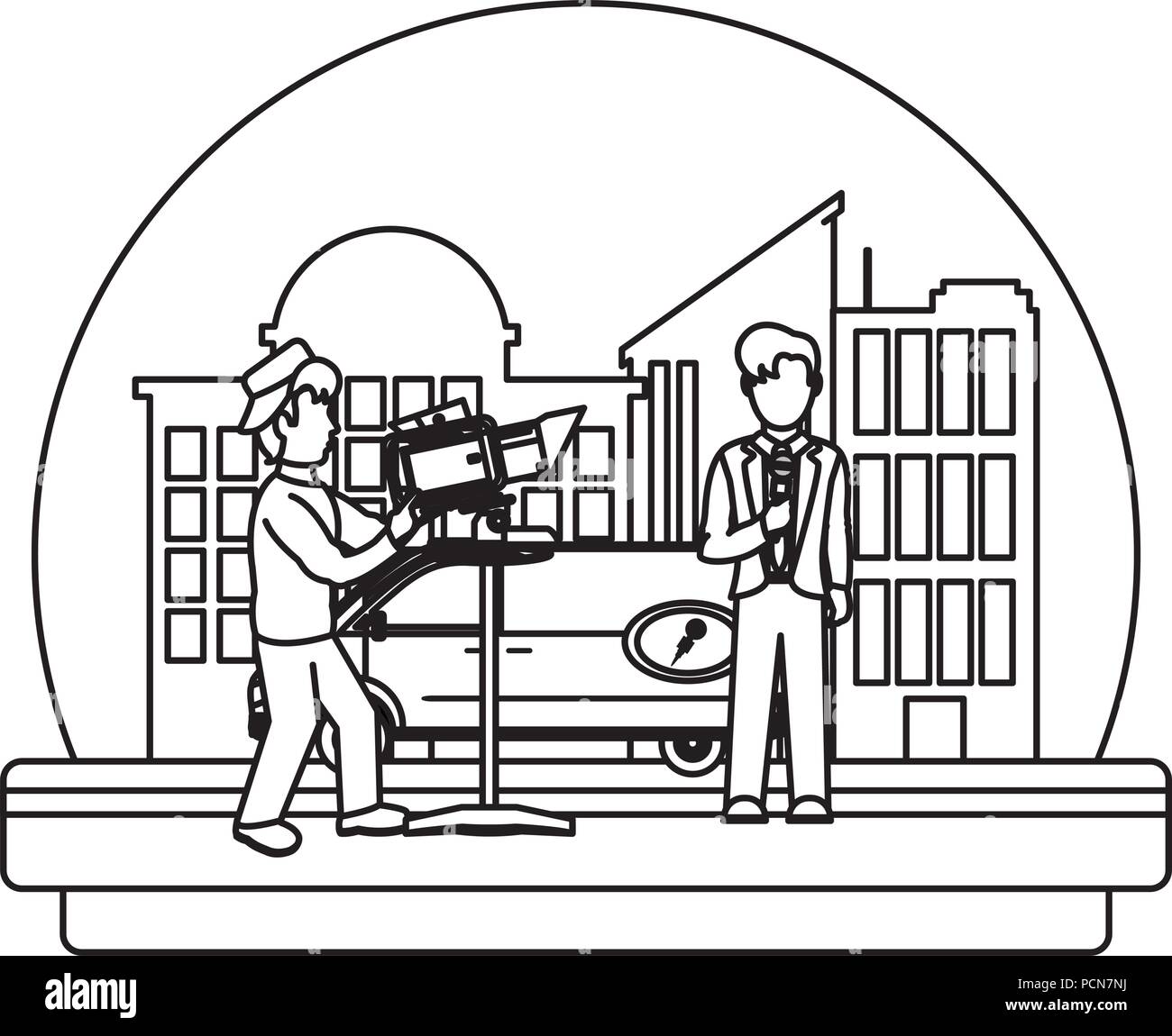 Film van Stock Vector Images - Alamy