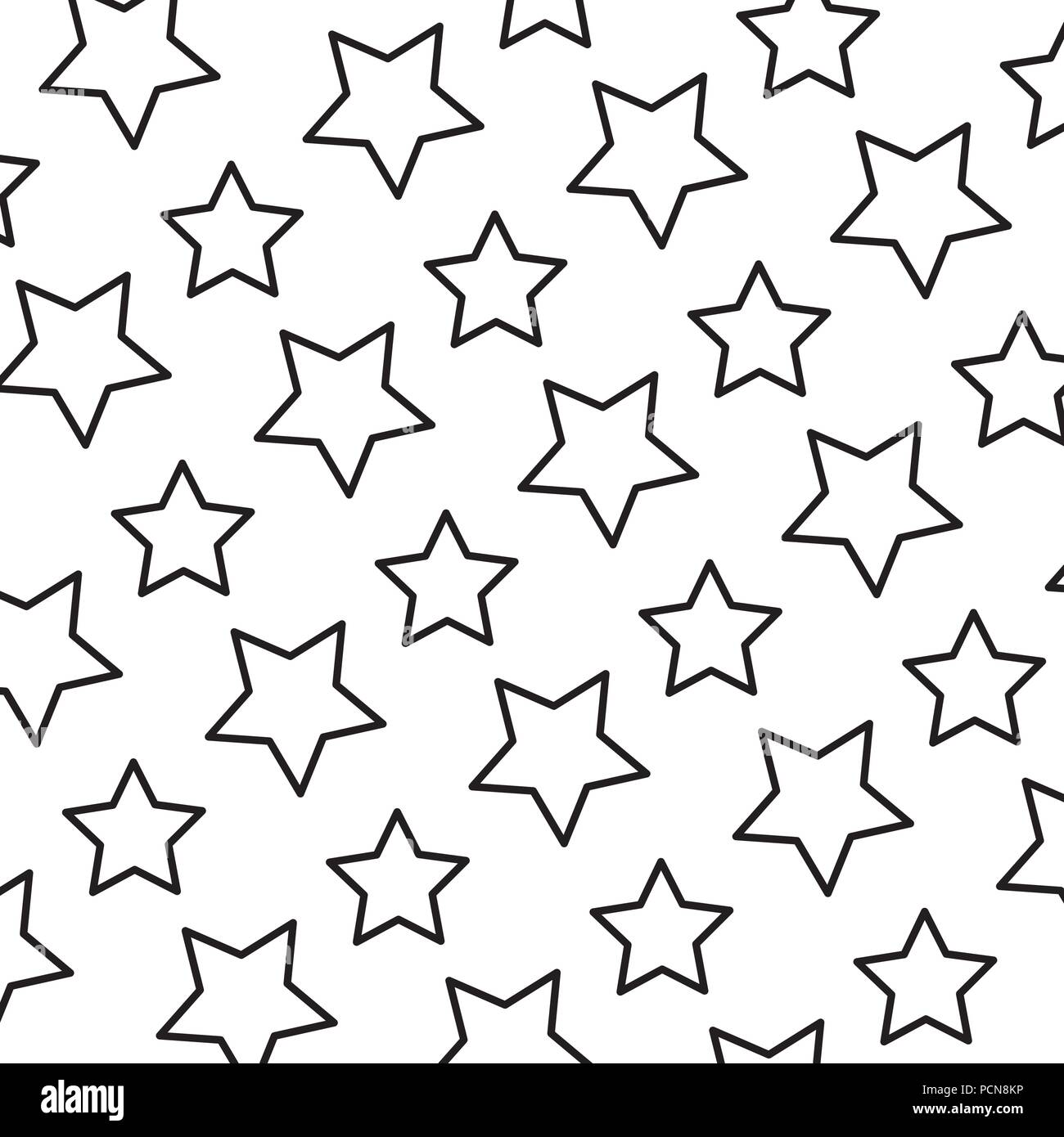 line creative star symbol style background Stock Vector Image & Art - Alamy