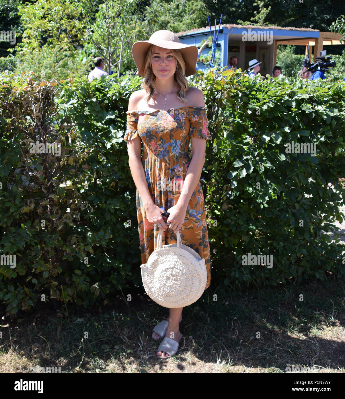 RHS Hampton Court Flower Show 2018 - Day 1 Featuring: Emily Tierney ...