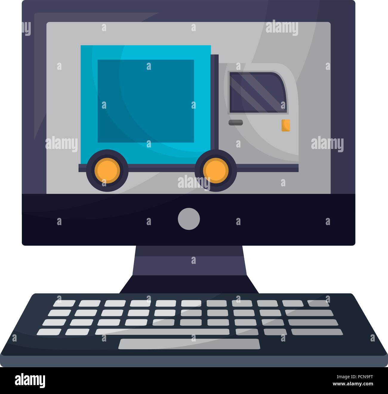 Van display Stock Vector Images - Alamy