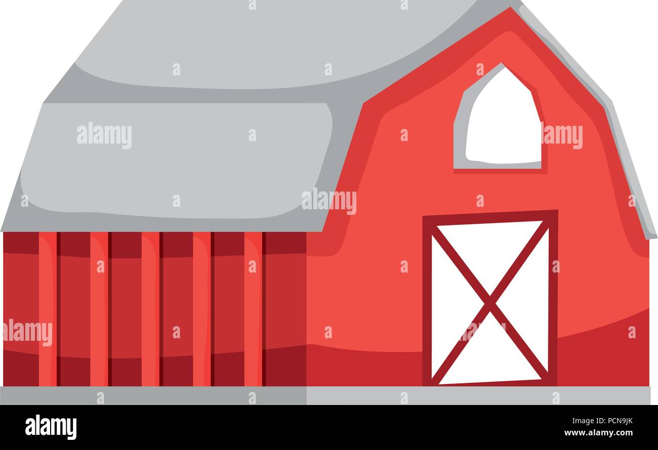 Side house farm Stock Vector Images - Alamy