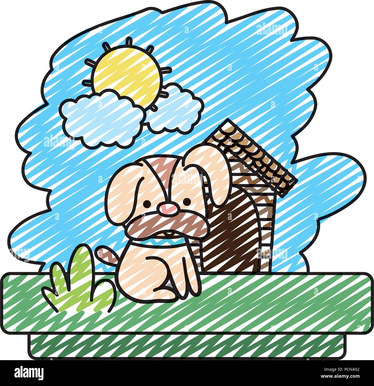 Kawaii dog nice pet hi-res stock photography and images - Alamy