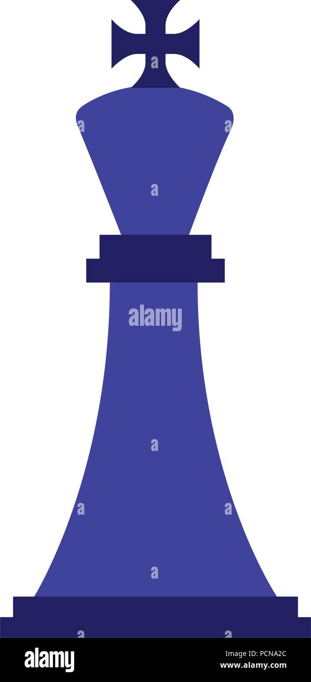 king chess piece isolated icon Stock Vector Image & Art - Alamy