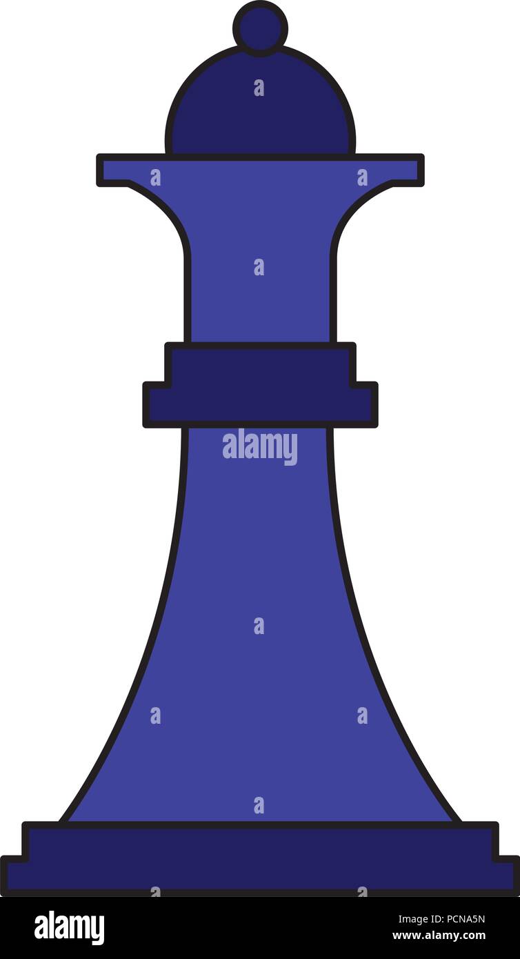 queen chess piece isolated icon Stock Vector Image & Art - Alamy