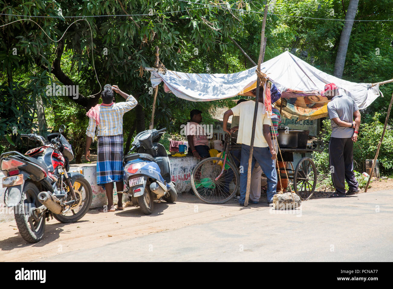 PONDICHERY, PUCUCHERRY, TAMIL NADU, INDIA - SEPTEMBER CIRCA, 2017 ...