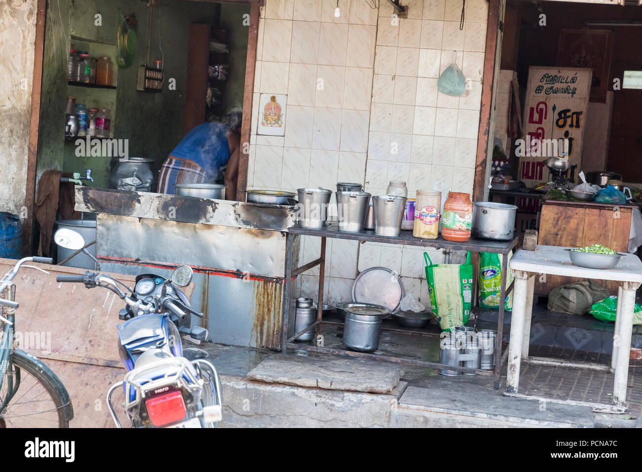 PONDICHERY, PUCUCHERRY, TAMIL NADU, INDIA - SEPTEMBER CIRCA, 2017 ...