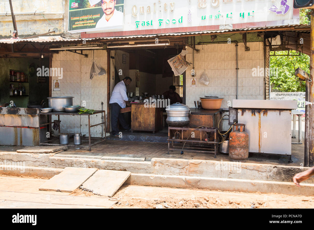PONDICHERY, PUCUCHERRY, TAMIL NADU, INDIA - SEPTEMBER CIRCA, 2017 ...