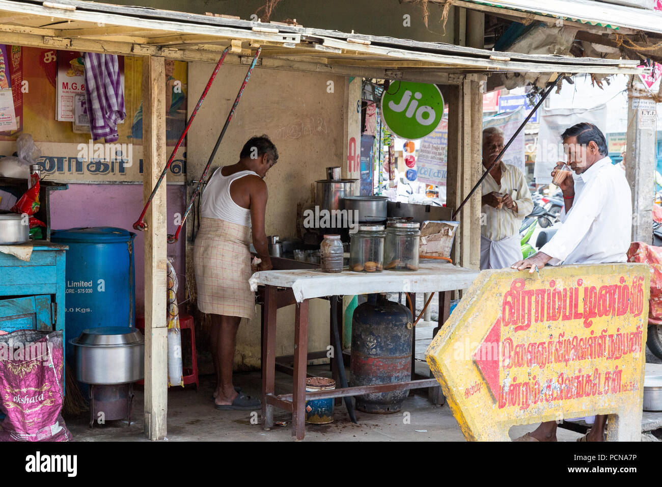 PONDICHERY, PUCUCHERRY, TAMIL NADU, INDIA - SEPTEMBER CIRCA, 2017 ...