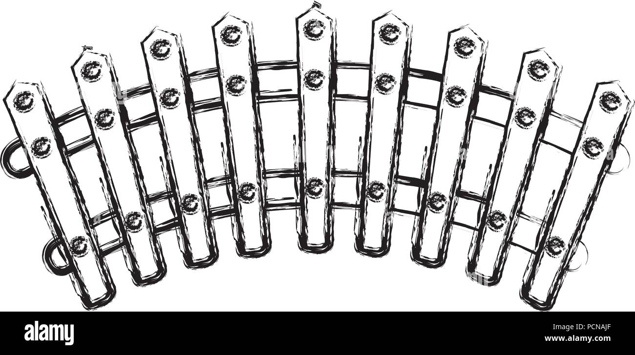 grunge wood grillage texture construction style Stock Vector Image ...