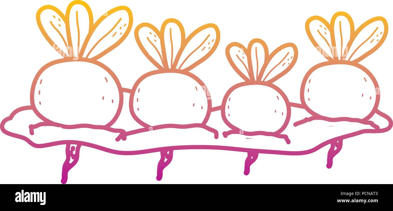 Plantation field line icon Cut Out Stock Images & Pictures - Alamy