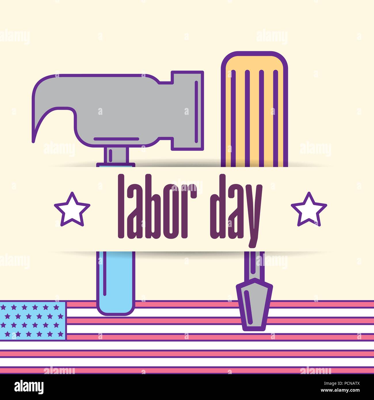 Manual work labour Stock Vector Images - Alamy