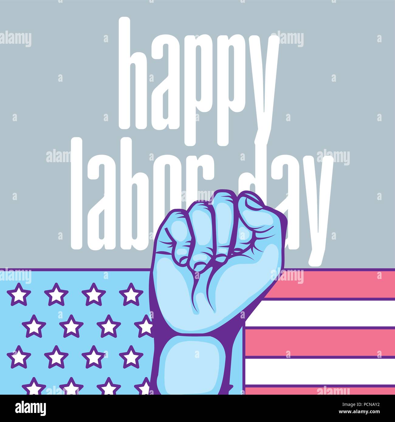 American employment poster Stock Vector Images - Alamy