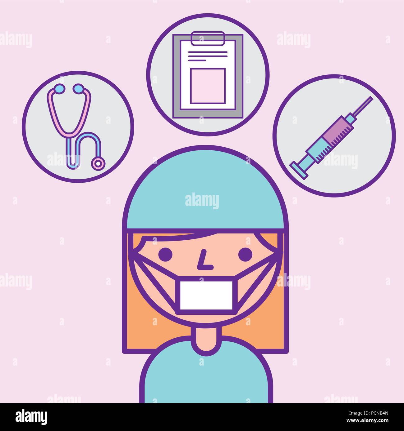Science medicine american Stock Vector Images - Alamy