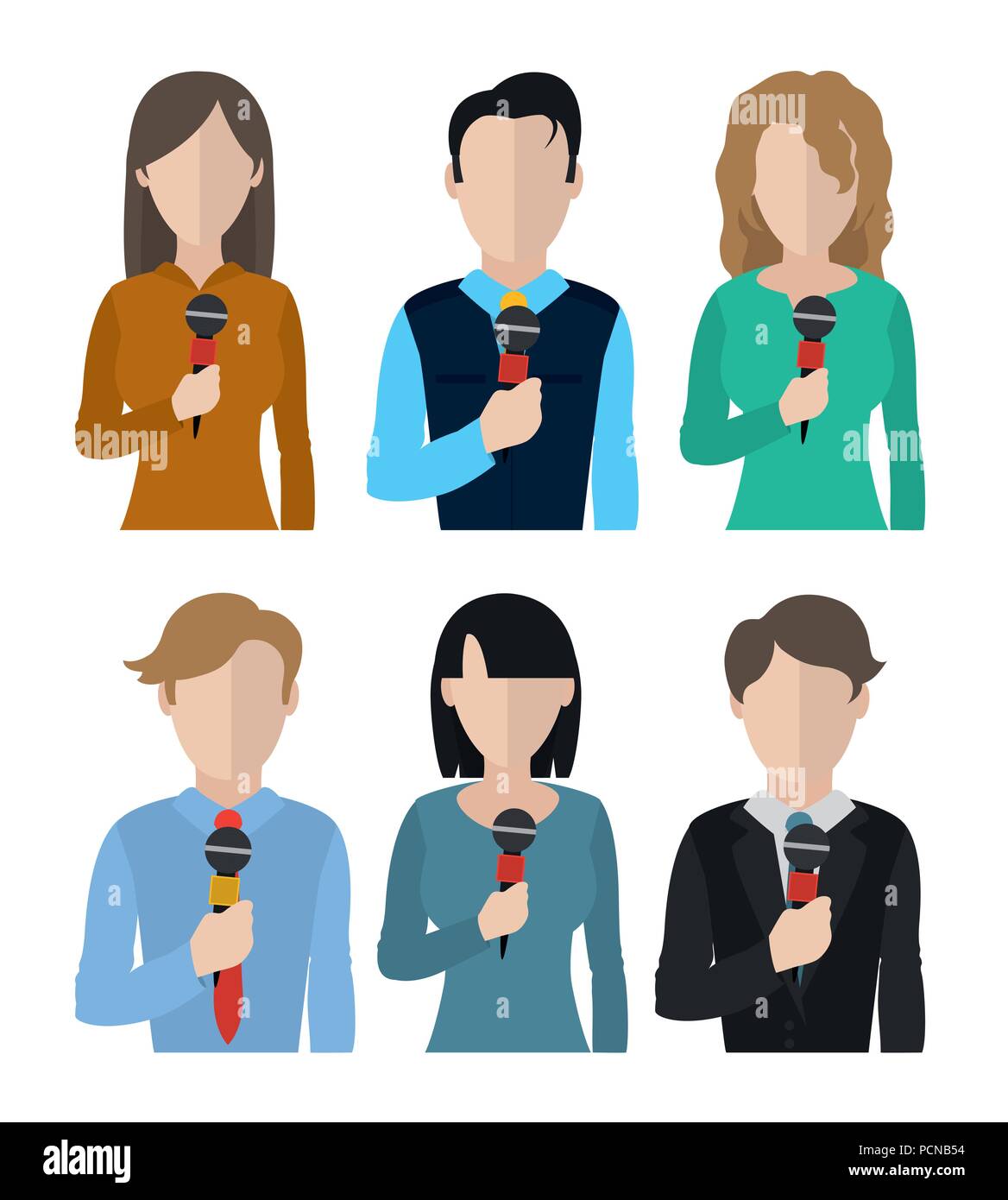 Journalism and journalist Stock Vector Image & Art - Alamy