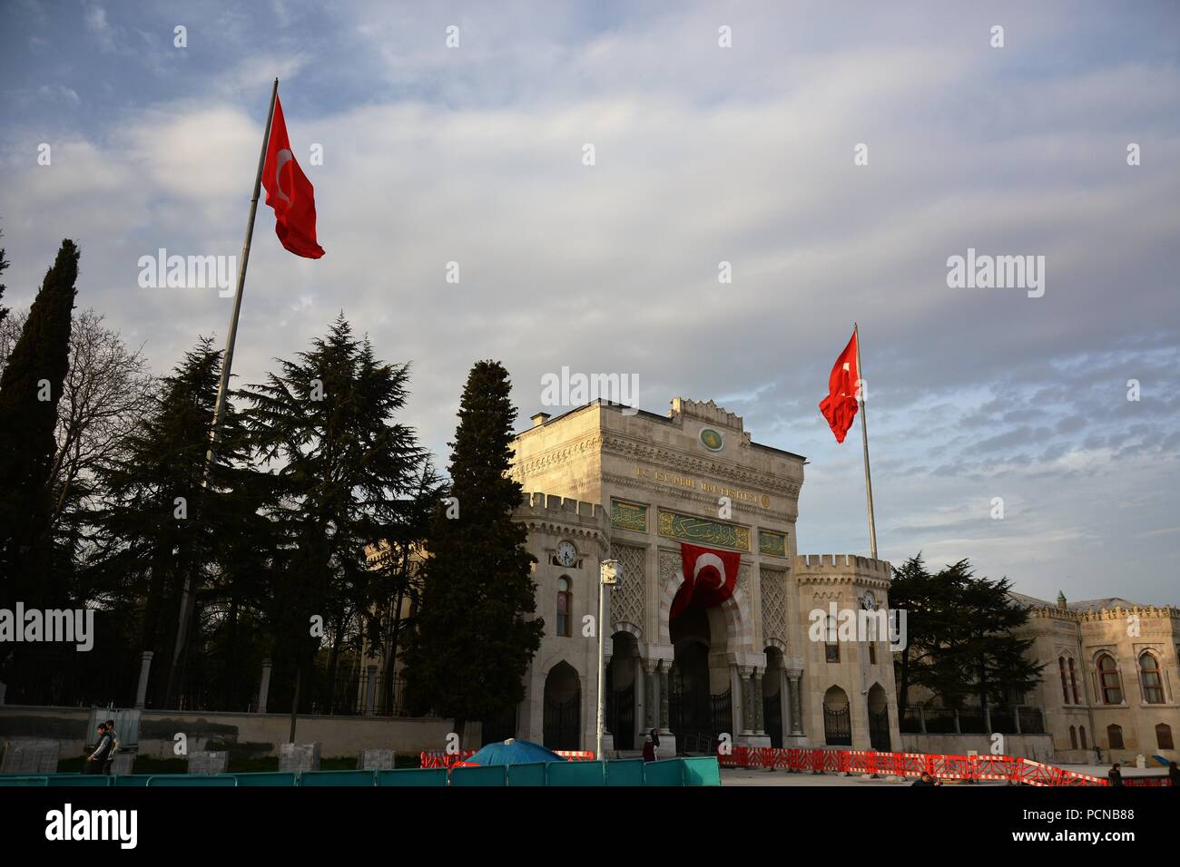 Main building of istanbul university hi-res stock photography and ...