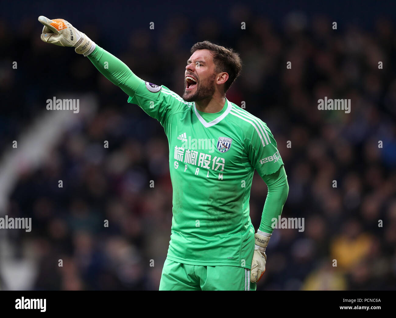 West Bromwich Albion goalkeeper Ben Foster Stock Photo - Alamy