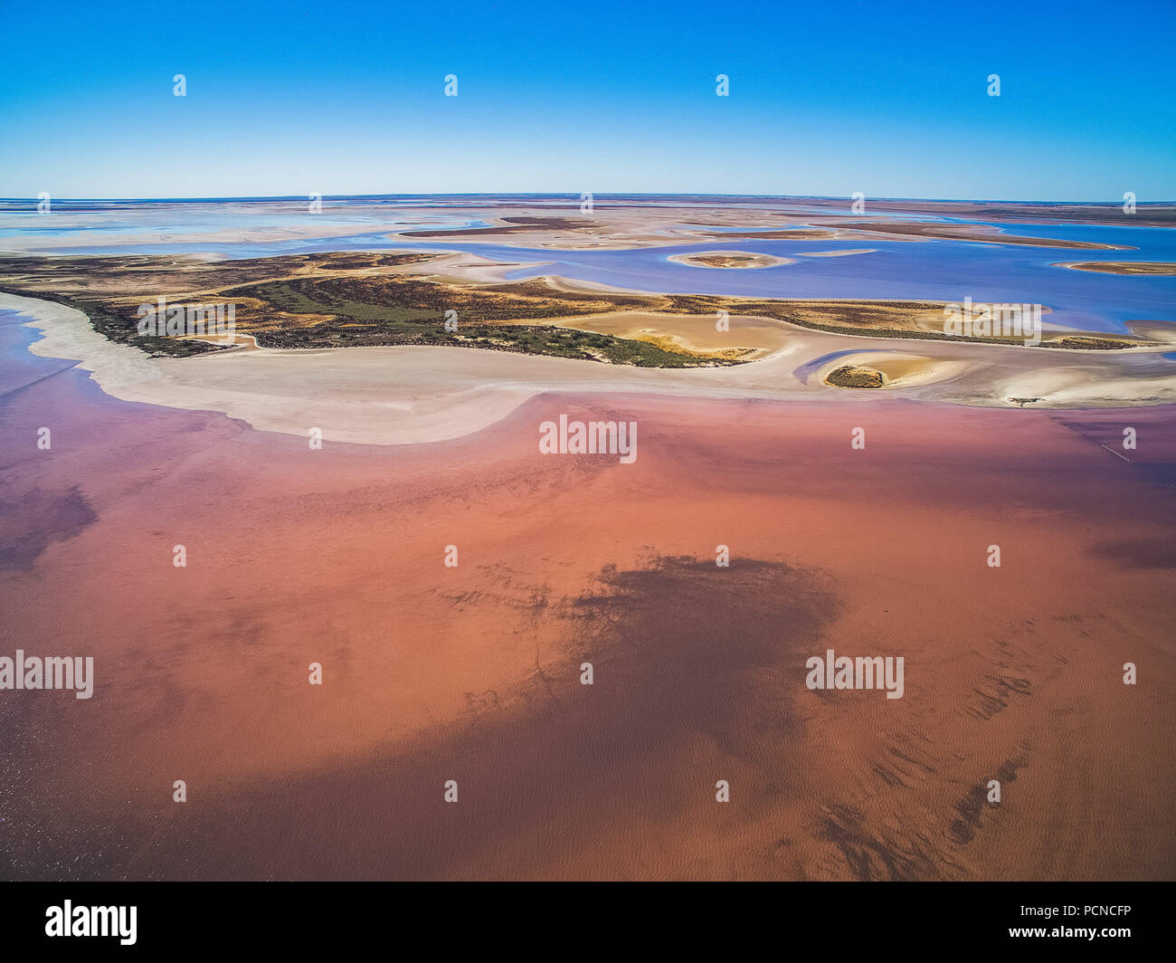 Lake Tyrrell - salt lake in Victoria, Australia Stock Photo - Alamy