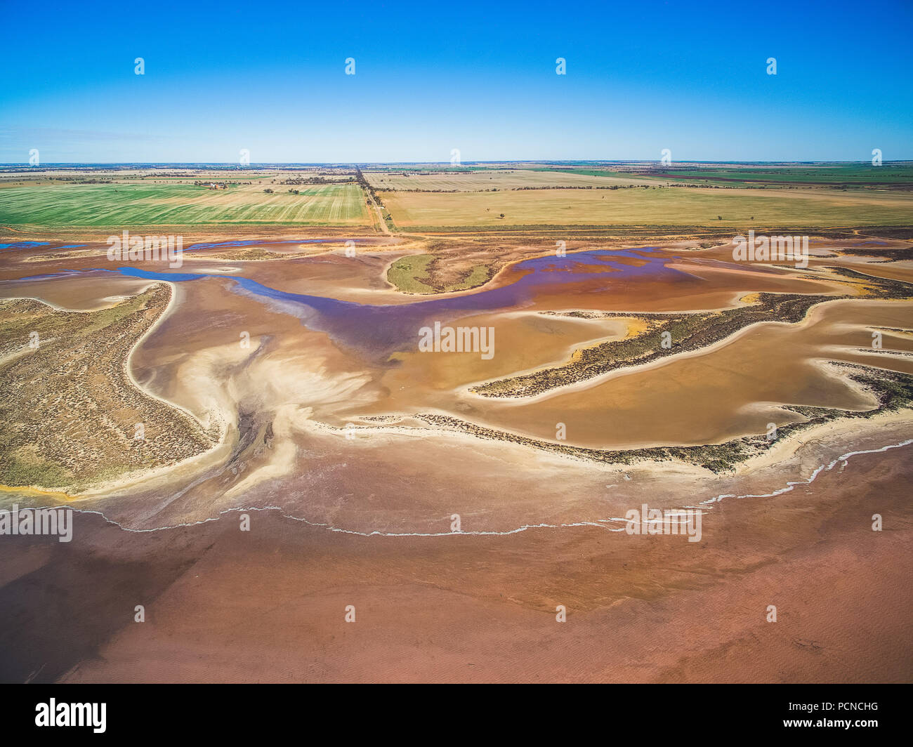 Shallow salt lake hi-res stock photography and images - Alamy