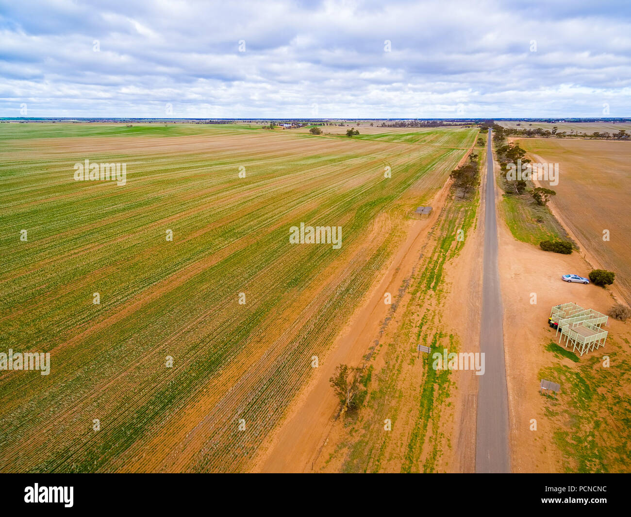 Agricultural land aerial hi-res stock photography and images - Alamy