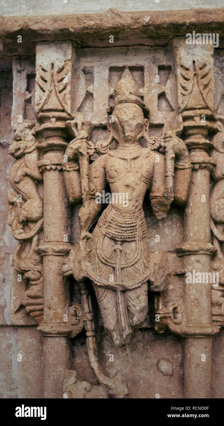 A Hindu influence is felt at Champaner, Gujurat Stock Photo - Alamy