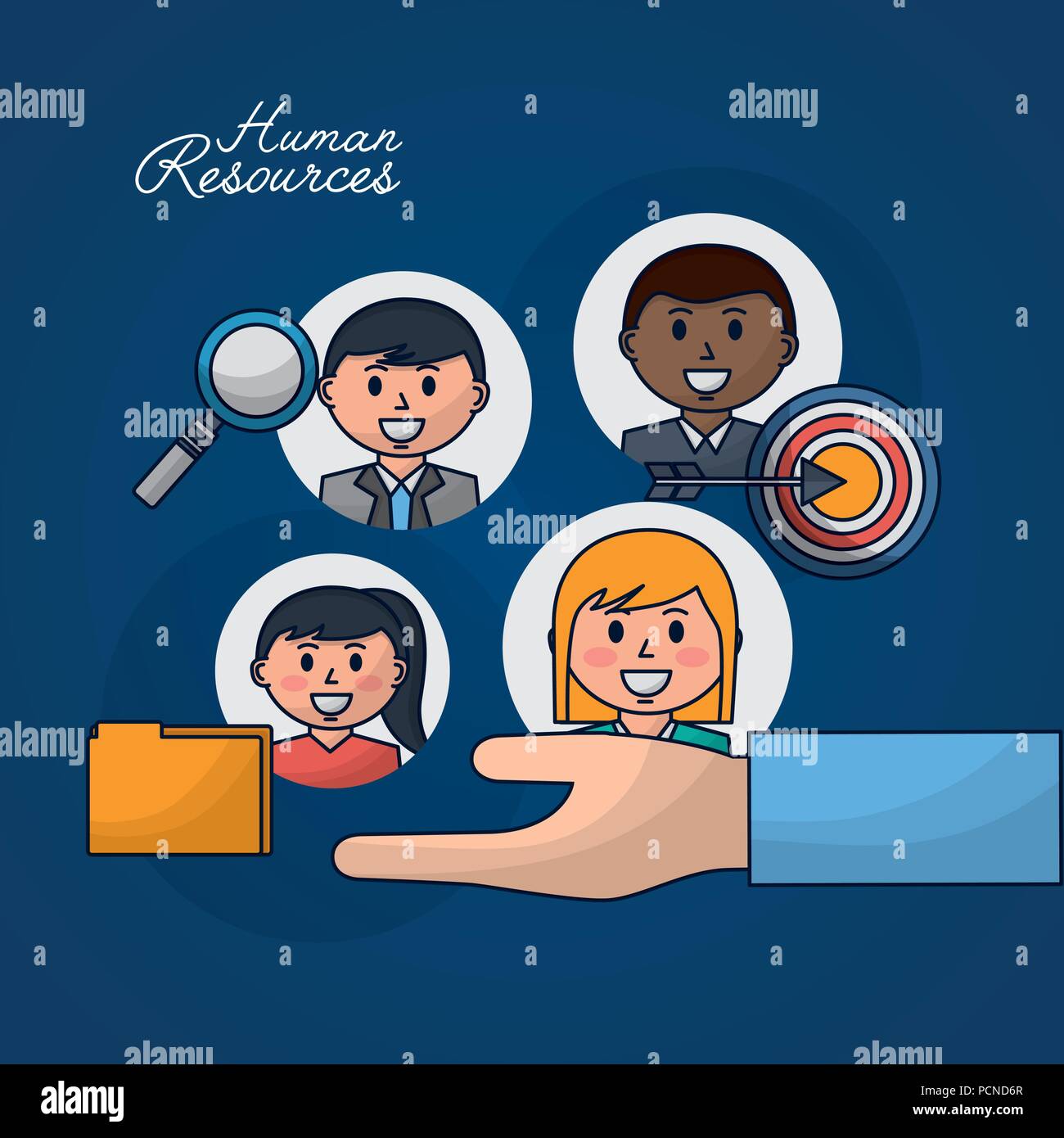 human resources related Stock Vector Image & Art - Alamy