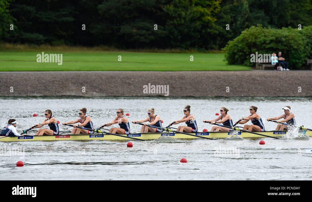 Great Britain's Anastasia Merlott Chitty, Rebecca Girling, Fiona ...