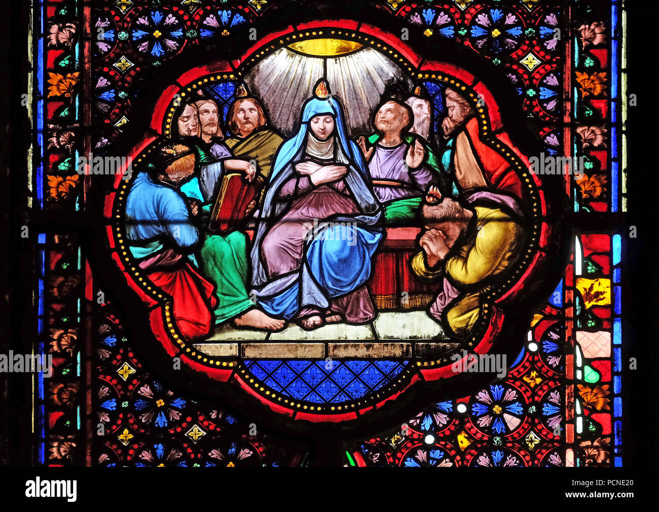 Holy Spirit Stained Glass