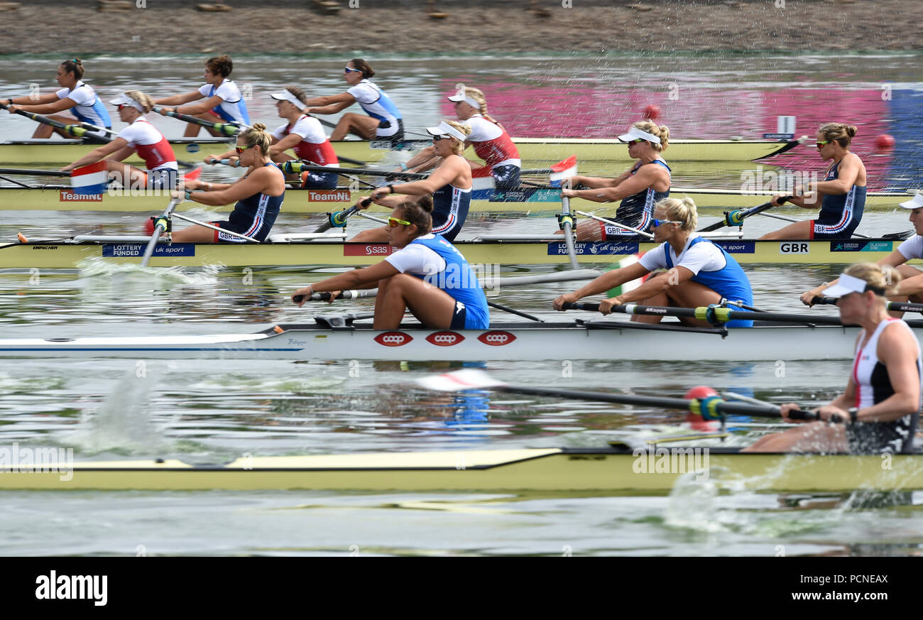 Great Britain's Alice Baatz, Mathilda Hodgkins-Byrne, Melissa Wilson ...
