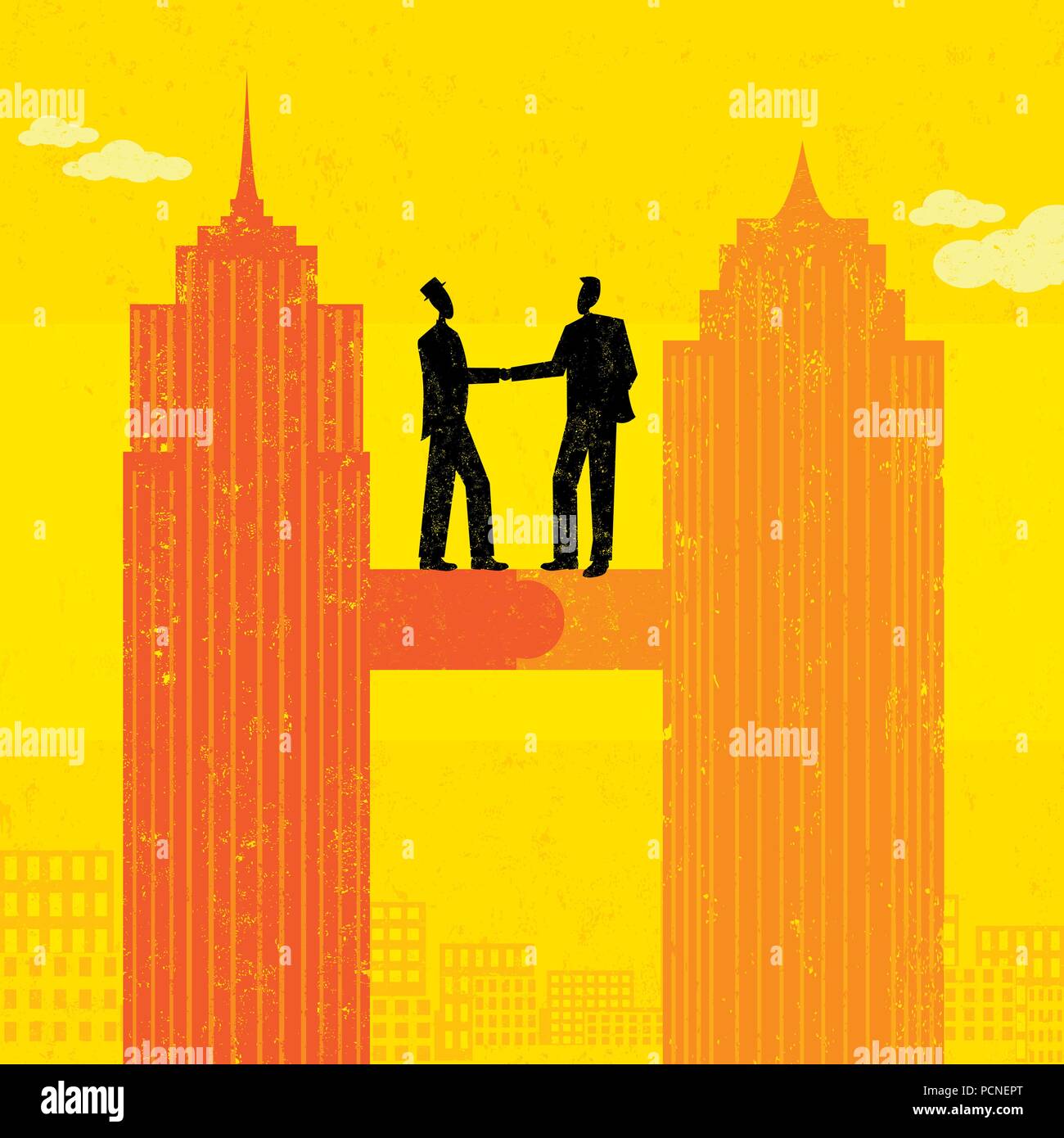 Merger Illustration High Resolution Stock Photography and Images - Alamy